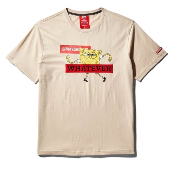 Sprayground | Shirts | Spraygroundsponge Bob Whatevertshirt | Poshmark